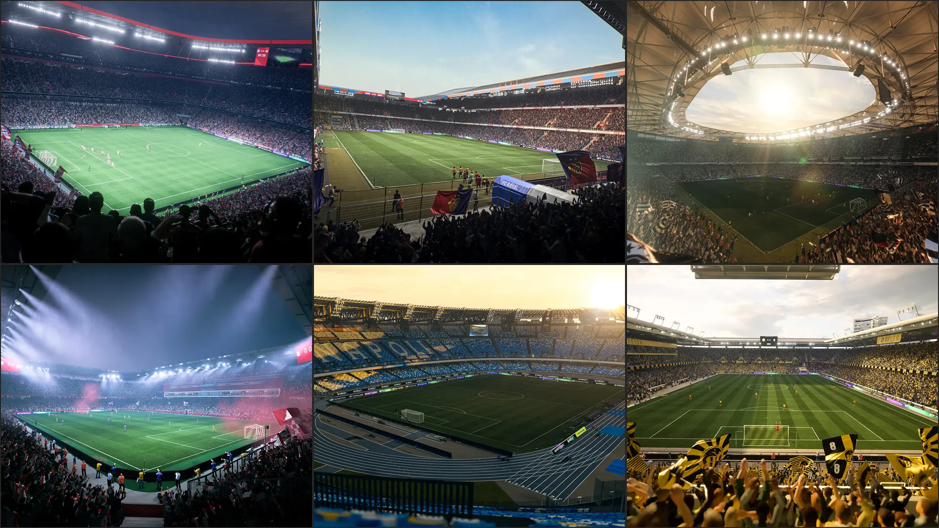EA FC 26 Full Stadiums List - Over 130 Authentic Stadium!